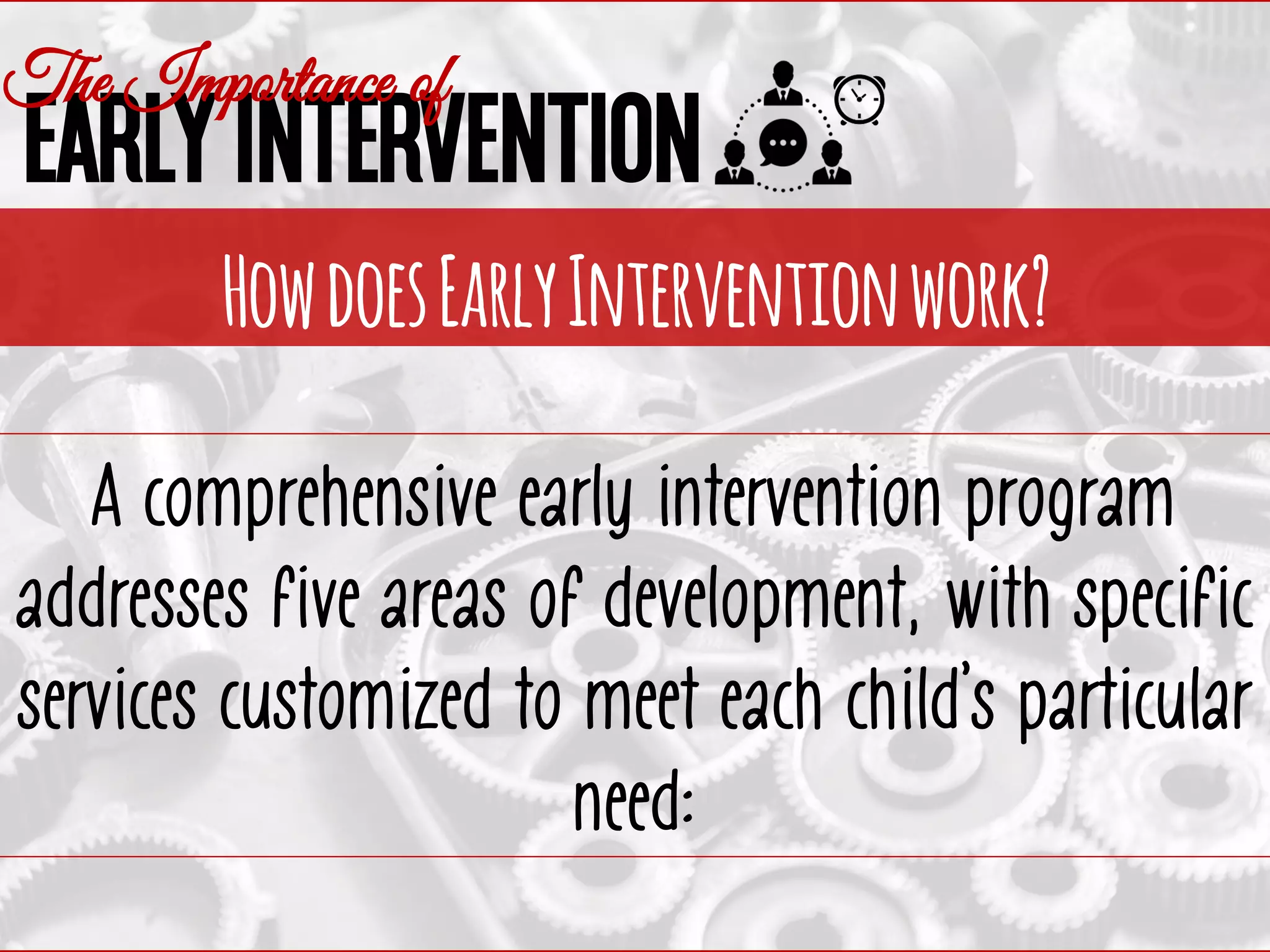 The Importance of Early Intervention | PDF