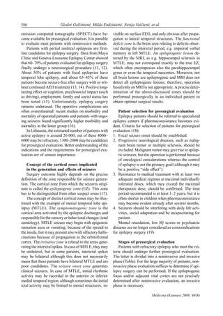 presurgical evaluation of epilepsy | PDF