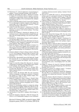 presurgical evaluation of epilepsy | PDF