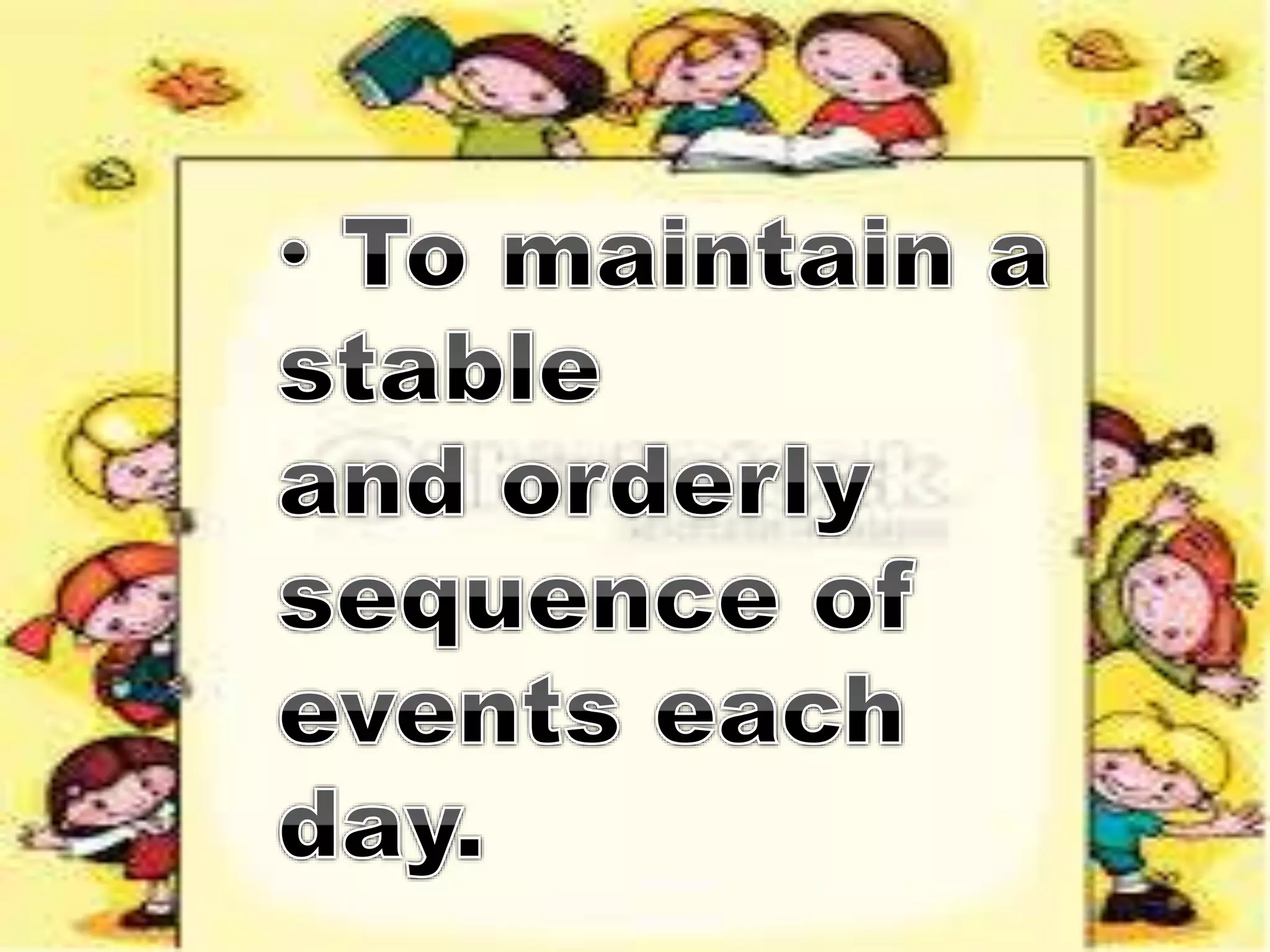 Orderly Sequence of Events | PPTX