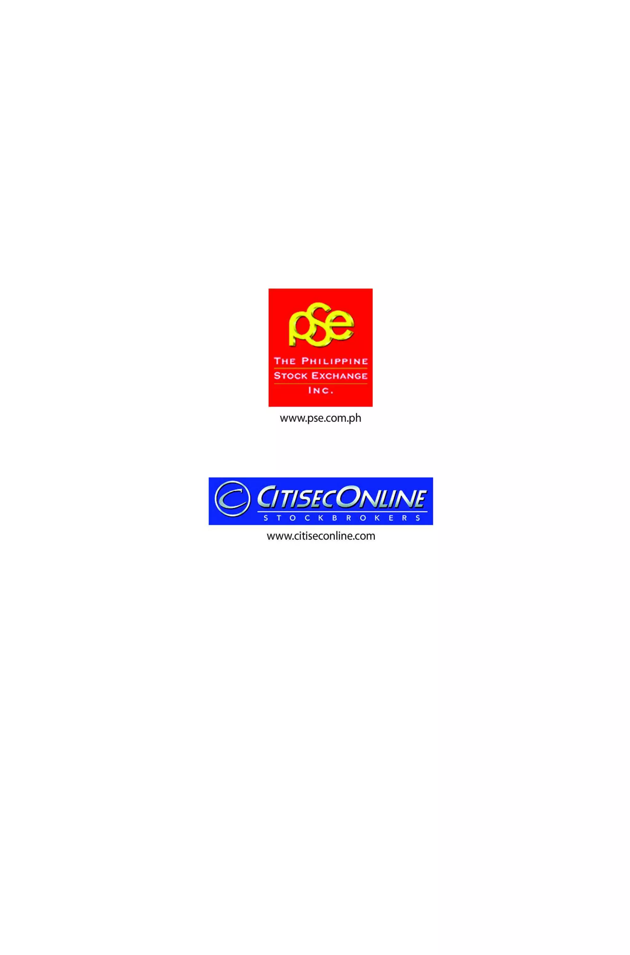 [PinoyInvestor.com] PSE Guide to Stock Investing in the Philippines | PDF