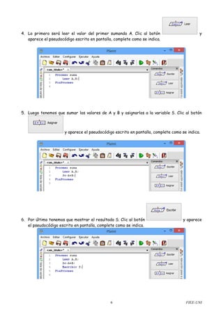 Algoritmos con PSeInt | PDF