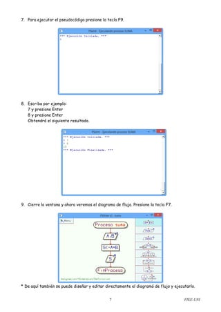Algoritmos con PSeInt | PDF