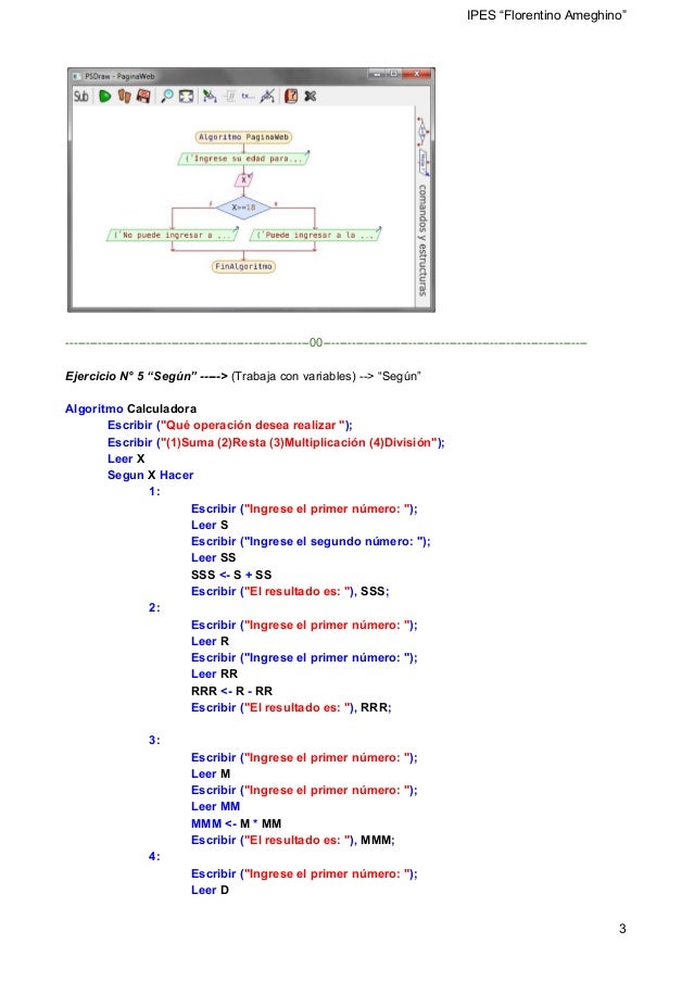 Ejercicios Resueltos De Pseint Pdf
