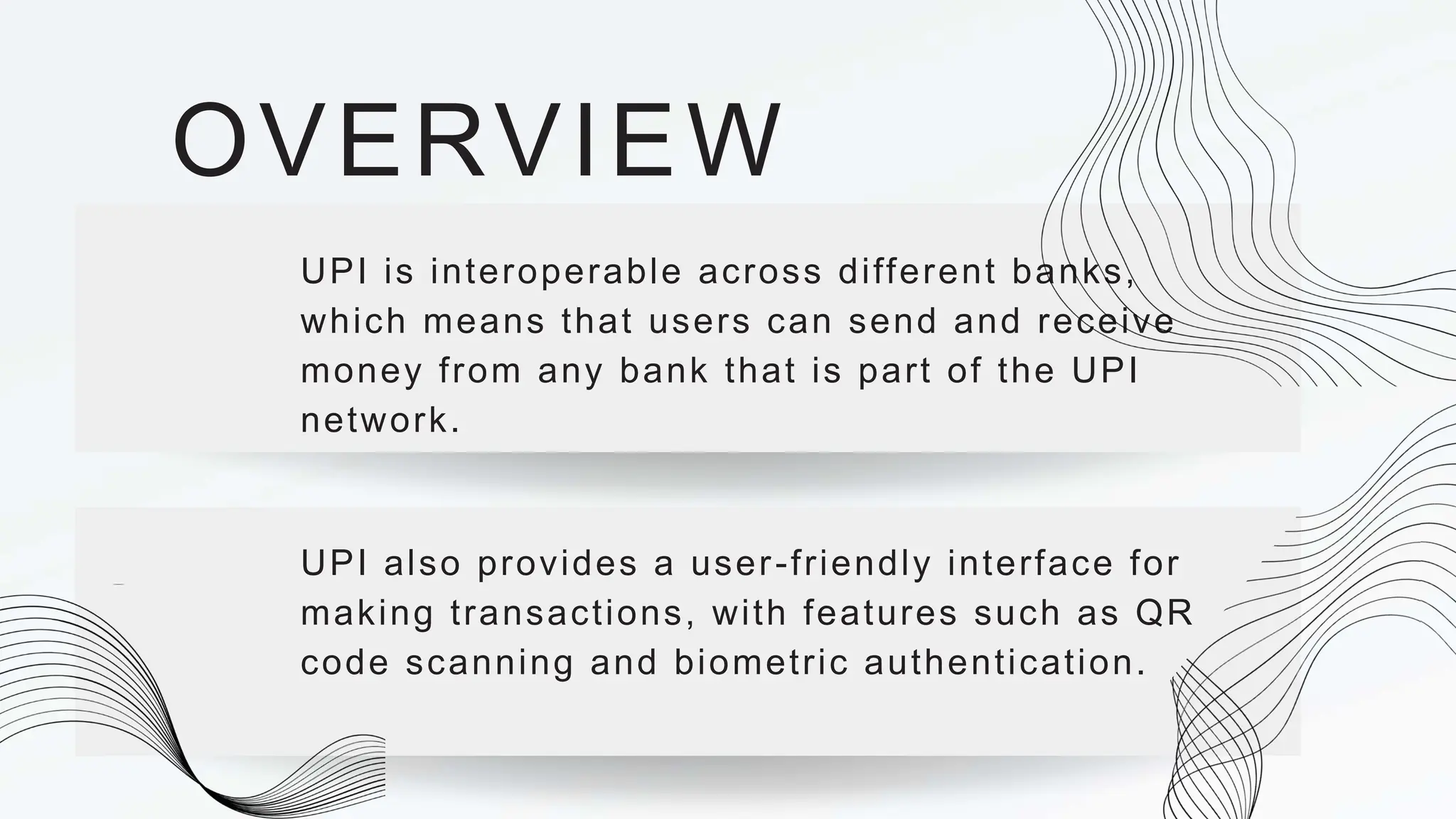 It is a PPT on Upi , based on the technology used to do payments | PPTX