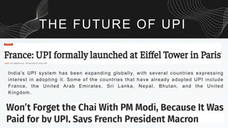 It is a PPT on Upi , based on the technology used to do payments | PPTX