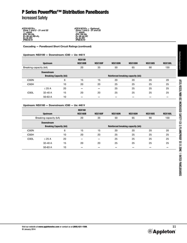 P Series PowerPlex™ Distribution Panelboards | PDF