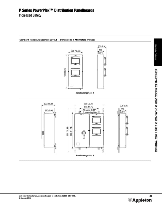 P Series PowerPlex™ Distribution Panelboards | PDF