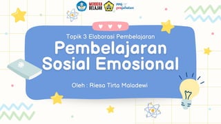 mata kuliah pse topik tiga bagian elaborasi pemahaman | PDF