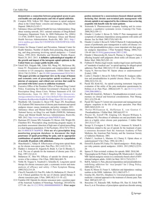 Pseudo-addiction | PDF