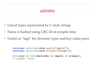 Pseudo dynamic immutable records in C++ | PPT