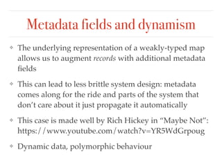 Pseudo dynamic immutable records in C++ | PPT