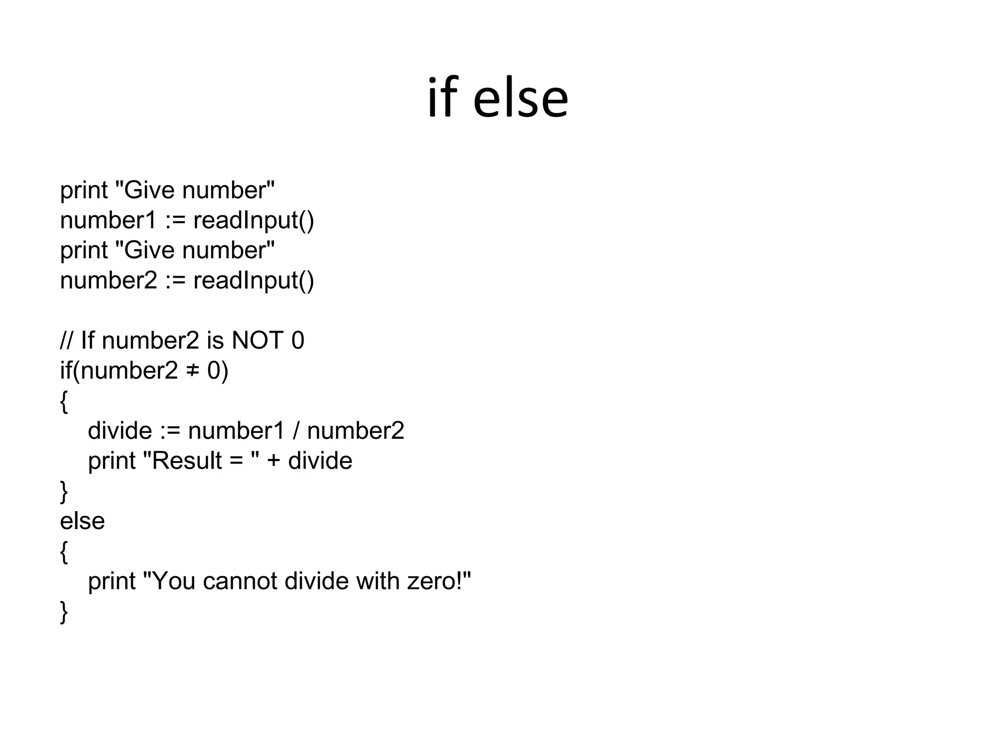 Pseudocode used in IMP-35 course | PPT | Programming Languages | Computing