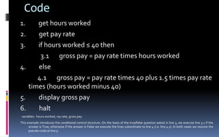 Pseudocode-Flowchart | PPTX