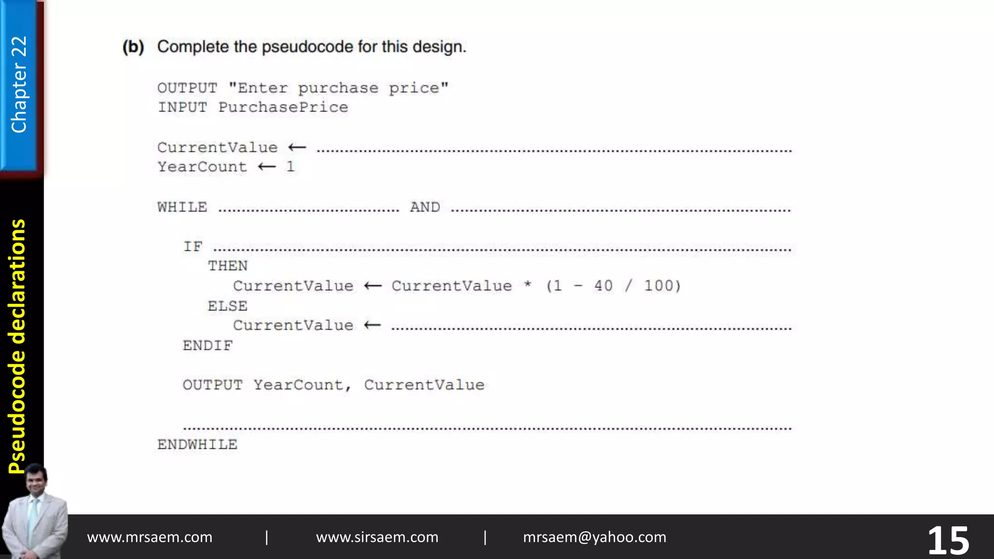 Pseudocode Practice Pptx