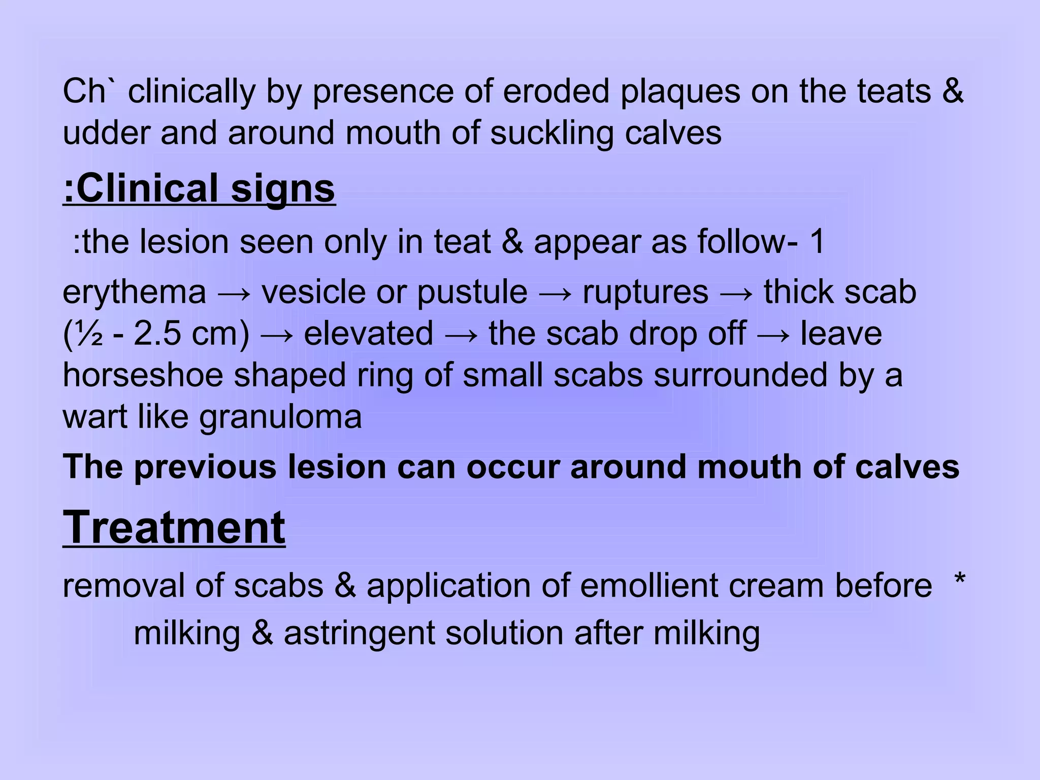 Pseudo cow pox | PPS