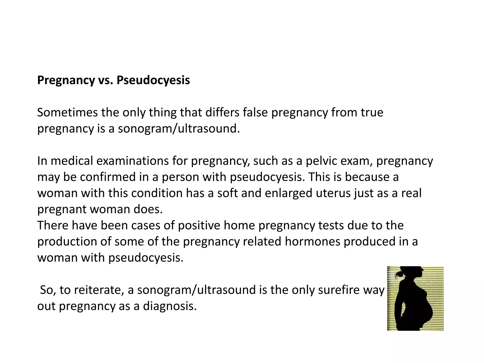 Pseudocyesis final | PPTX