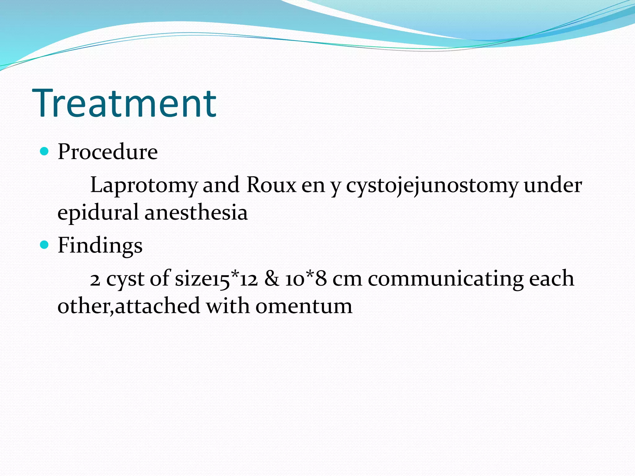 Pseudocyst of pancreas | PPTX