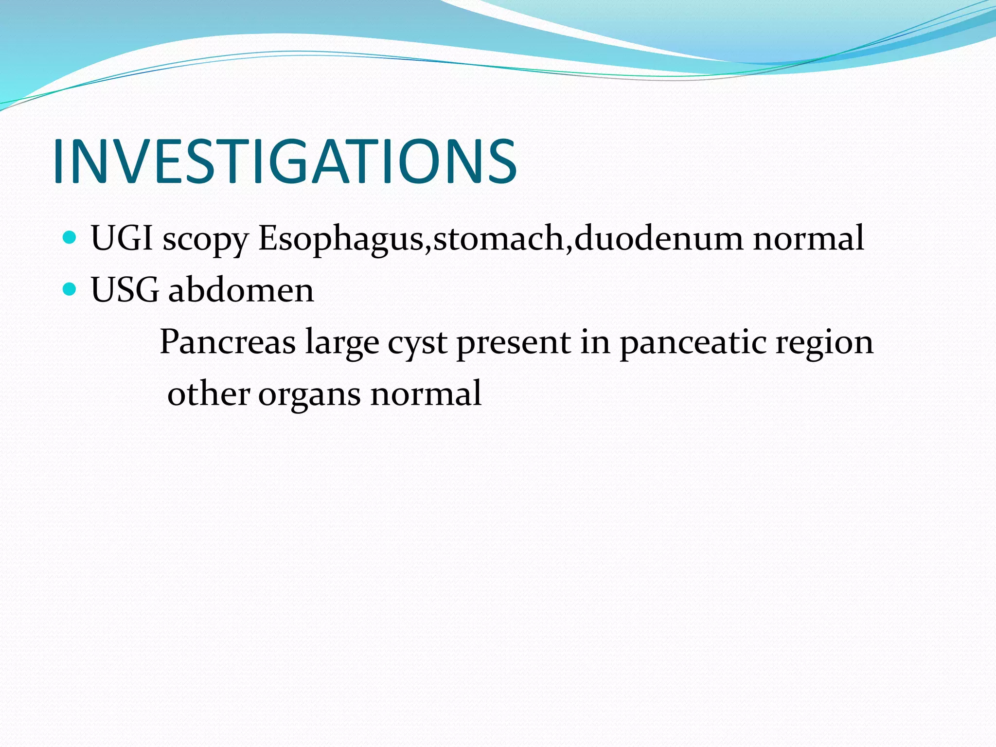 Pseudocyst of pancreas | PPTX