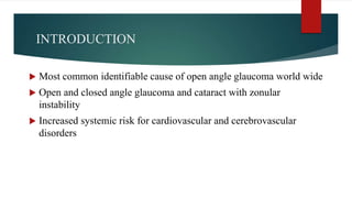 PSEUDOEXFOLIATION GLAUCOMA.pptx