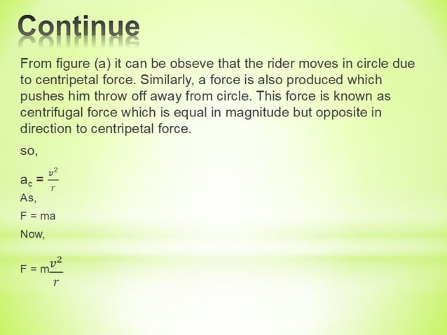 Pseudo forces, coriolis force,centrifugal force (mechanics) | PPT ...