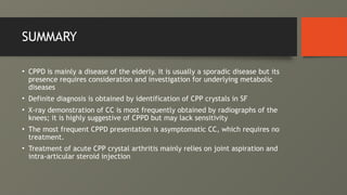 "Pseudogout or Calcium Pyrophosphate Deposition Disease: Diagnosis ...