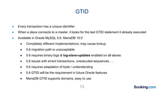 Pseudo GTID and Easy MySQL Replication Topology Management | PPT