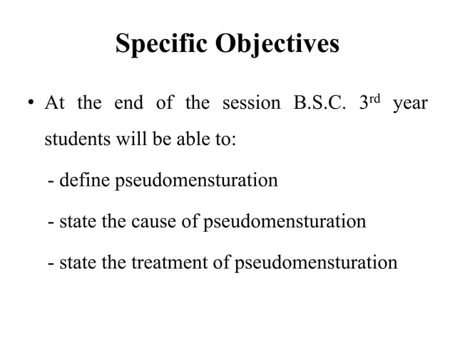 Pseudomensturation.pptx