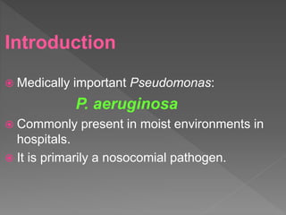 Pseudomonas | PPTX