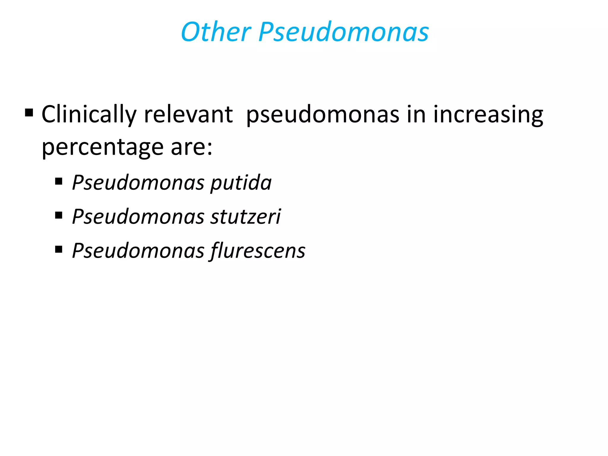 Pseudomonas | PPTX