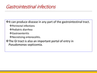 Pseudomonas aeruginosa | PPTX