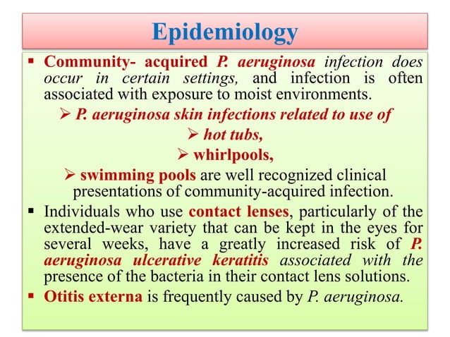 Pseudomonas aeruginosa | PPTX