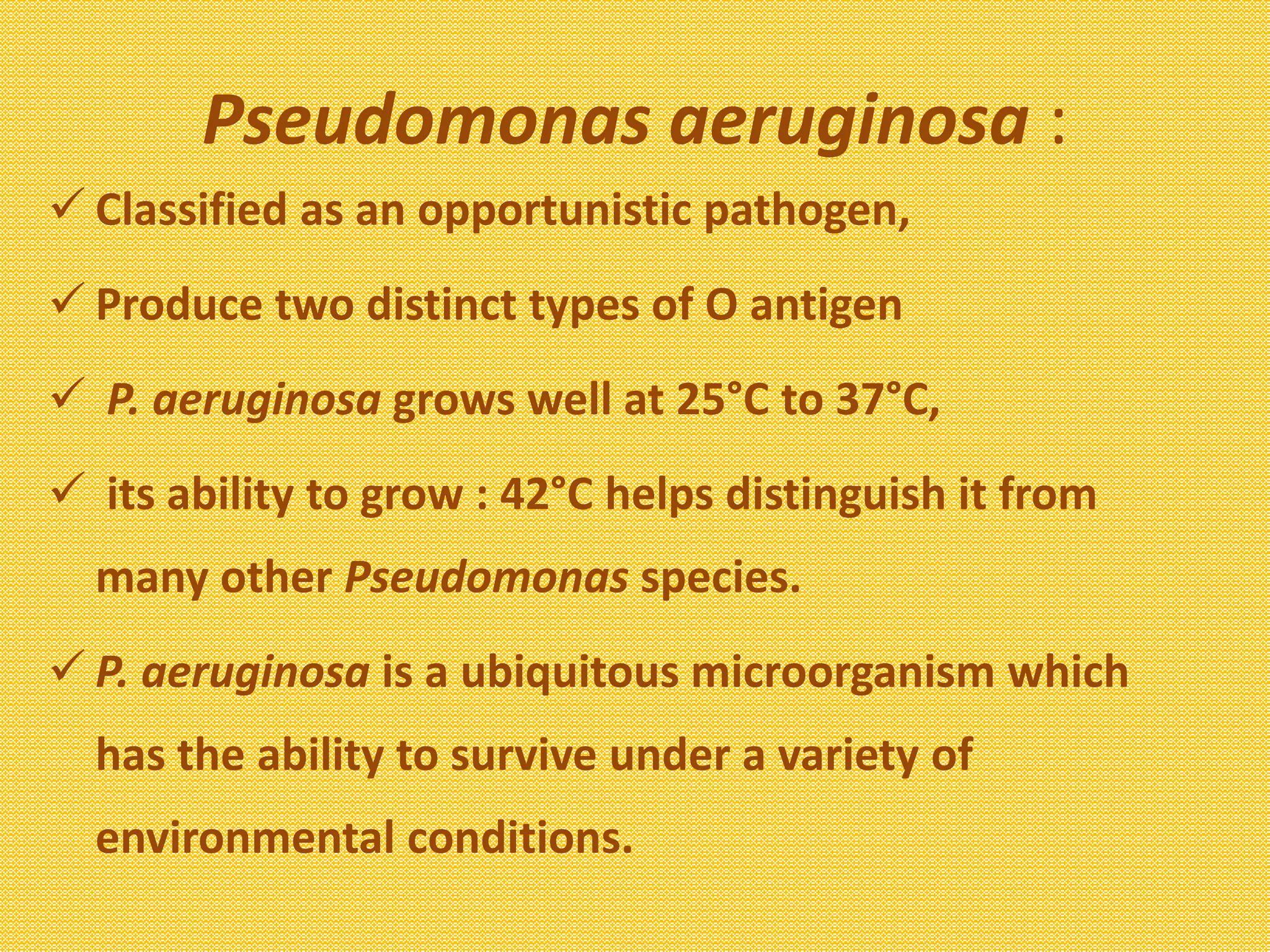 Pseudomonas aeruginosa.. | PPTX