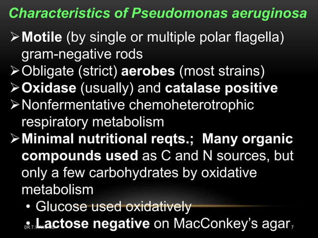Pseudomonas dr.ihsan alsaimary | PPT