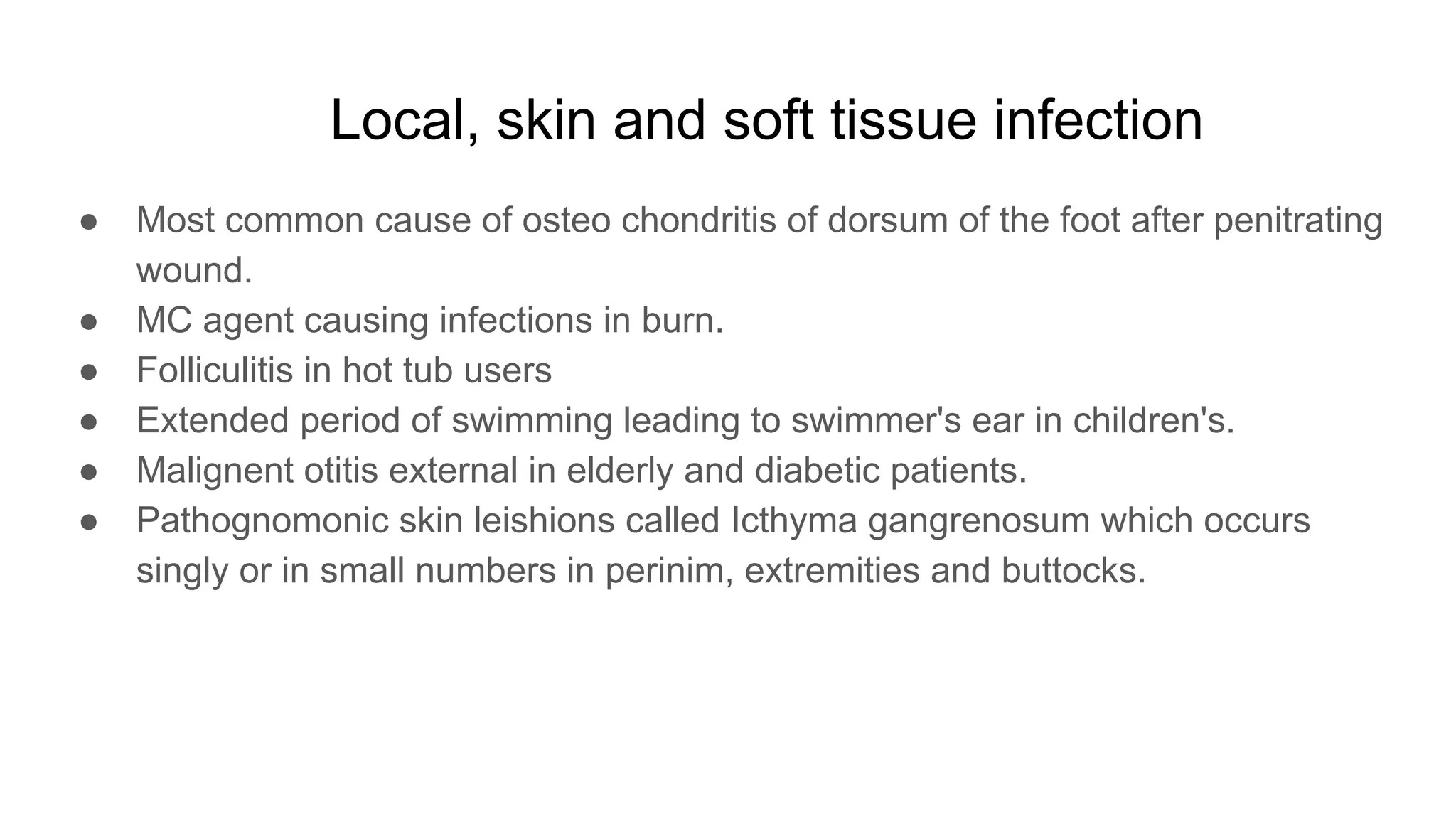 Pseudomonas for neet pg | PDF