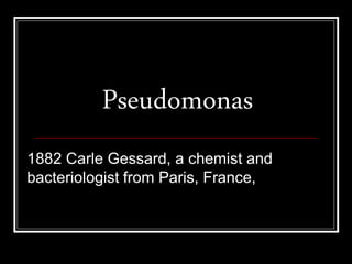 Pseudomonas mahadippt | PDF