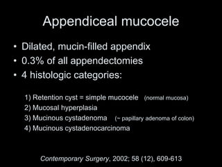 Pseudomyxoma Peritonei the lect.ppt