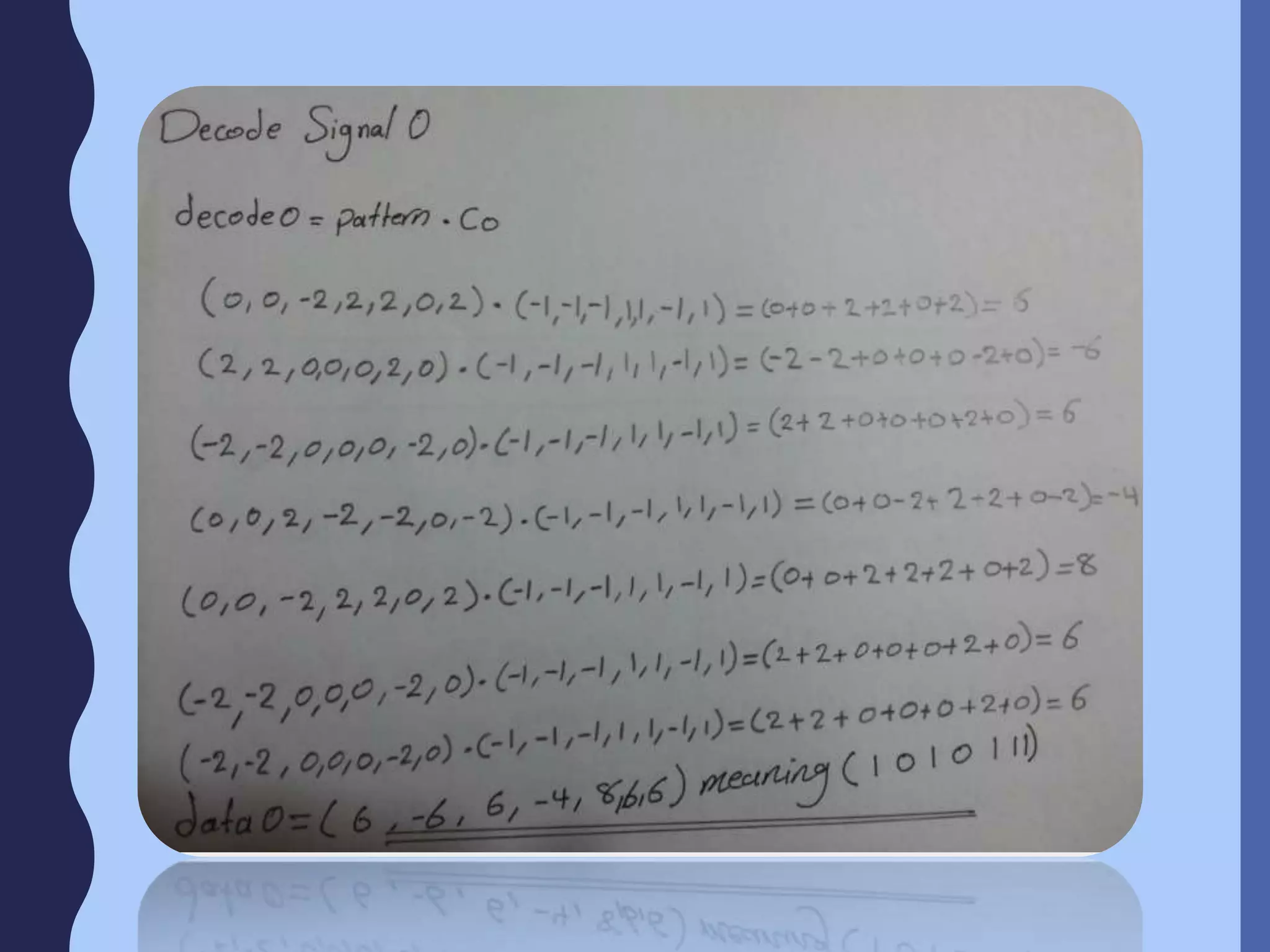 Pseudonoise Sequence In Cdma Example Ppt