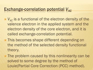Pseudopotential of vanderbilt | PDF
