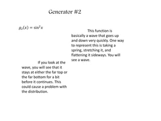 Pseudorandom number generators powerpoint | PPTX