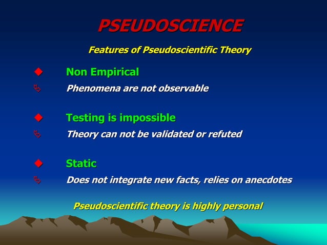 Pseudoscience | PDF | Science