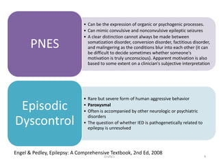 Pseudoseizure | PPTX