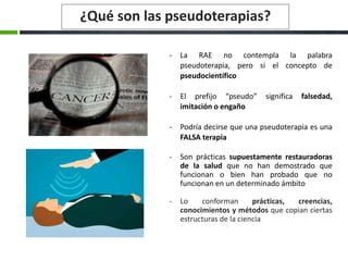 Pseudoterapias | PPTX