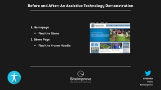 Web Accessibility Before and After, PSEWeb 2014 | PDF