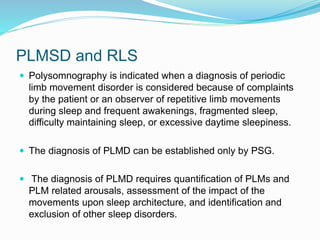 Polysomnography | PPTX