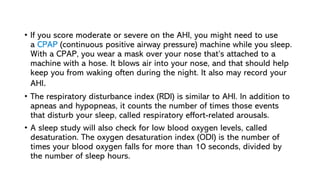 Polysomnography and its parameters- a complete overview. | PPT