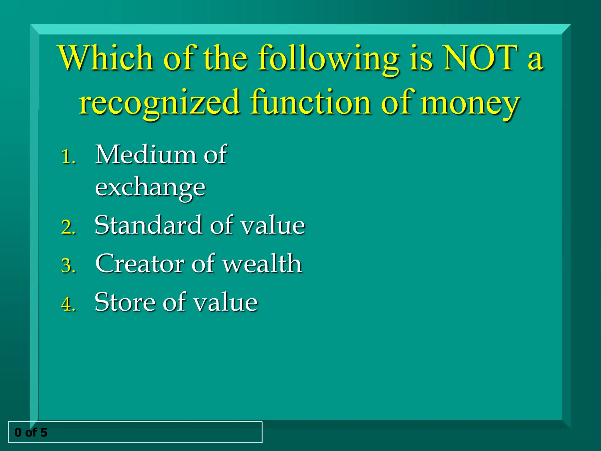 FUNCTIONS OF MONEY AND ITS TYPES AND EFFECTS.ppt
