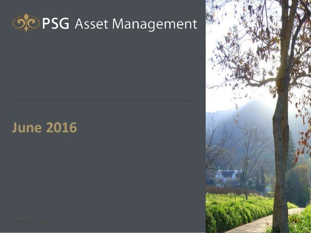 PSG Asset management