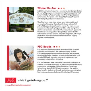 PSG Brochure 2011 | PDF