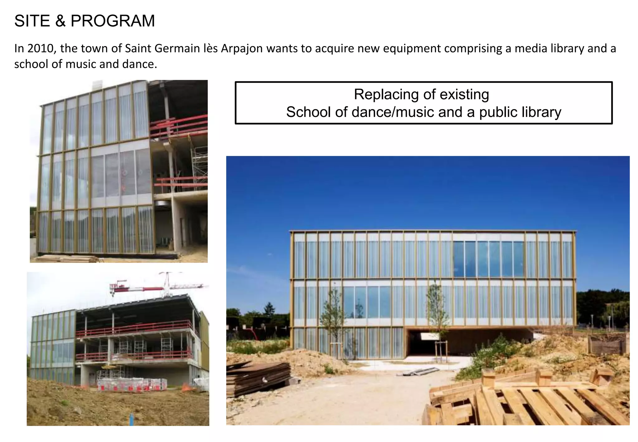 A Case Study on cultural center in saint german , France by G.M.ARVINTH ...